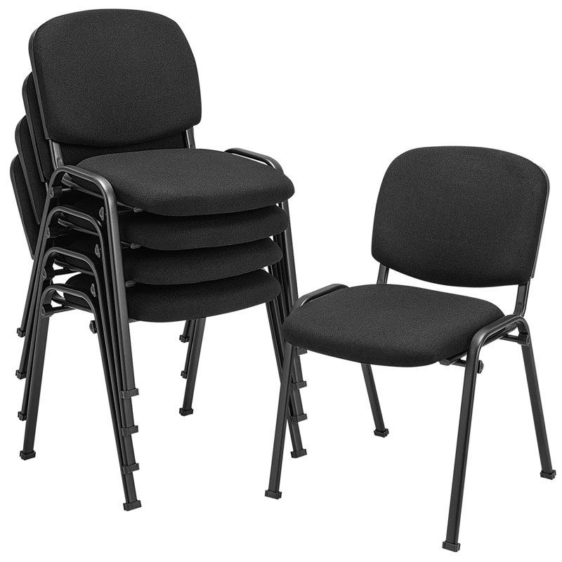Stackable Reception Chair with Metal Frame